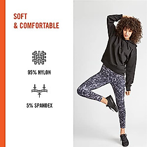 HUE Women's Seamless Leggings, Assorted Hosiery, Black, Medium-Large US