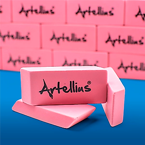 Pink Erasers Pack of 100 - Large Size, Latex & Smudge Free - Bulk School Supplies for Classrooms, Teachers, Homeschool, Office, Art Class, and More!
