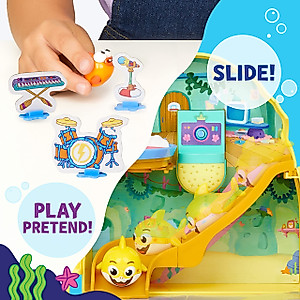 WowWee Baby Shark's Big Show! Shark House Playset – Lights and Sounds Toddler Playset – Interactive Baby Shark Toy