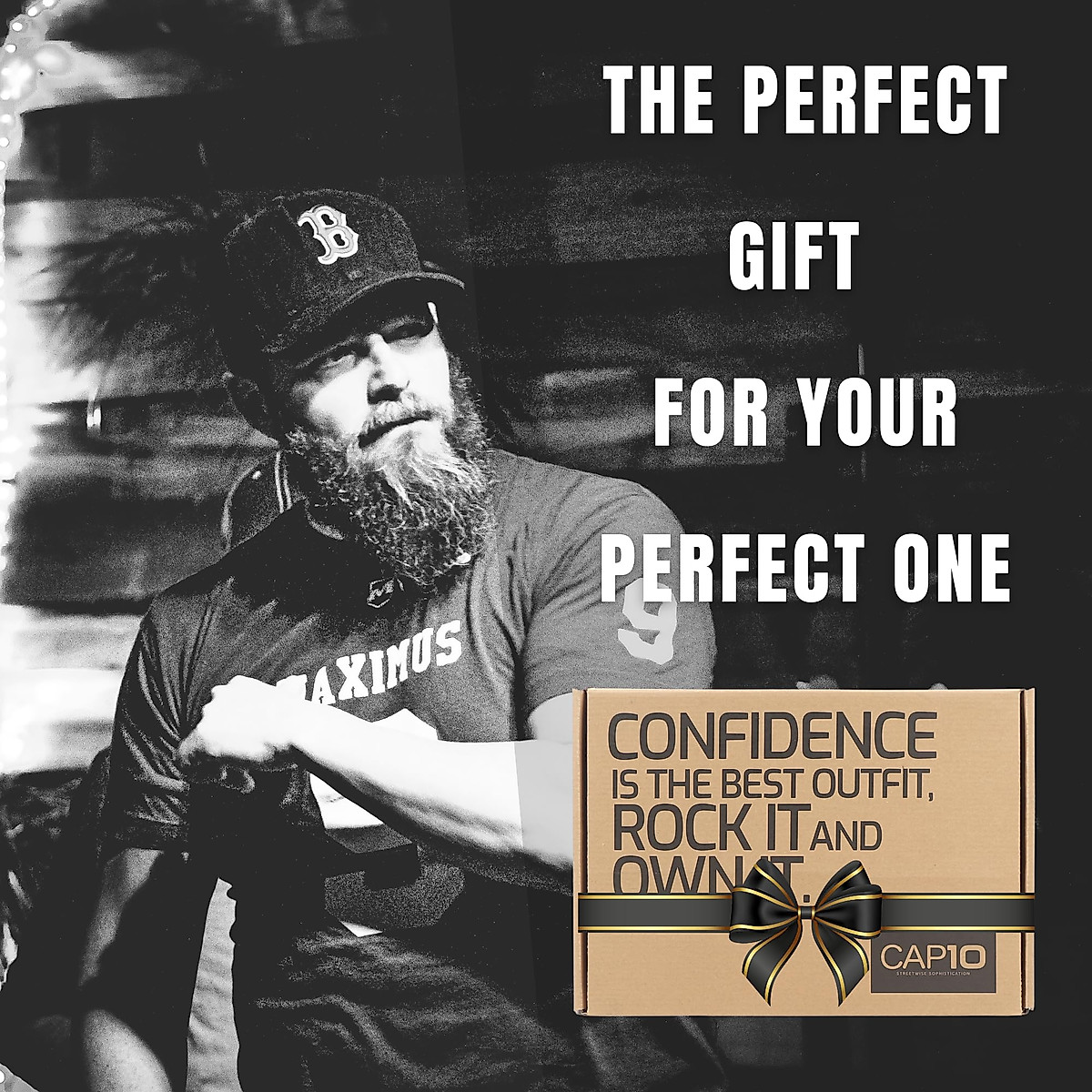 CAP10 Premium Hat Travel Case & Box - Superior Vegan Leather Cap Carrier & Organizer for Baseball Caps, New Era | Stylish Travel Hat Box for Ultimate Storage & Protection, Detachable Eyewear Box