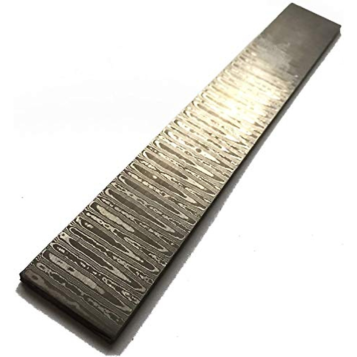 Aibote VG10 Custom Handmade Damascus Stainless Steel Billet Bar Blank Blade for Knife Making|Jewelry Making|Cutlery Making and for Other Making Purpose (300x50x3mm, C)
