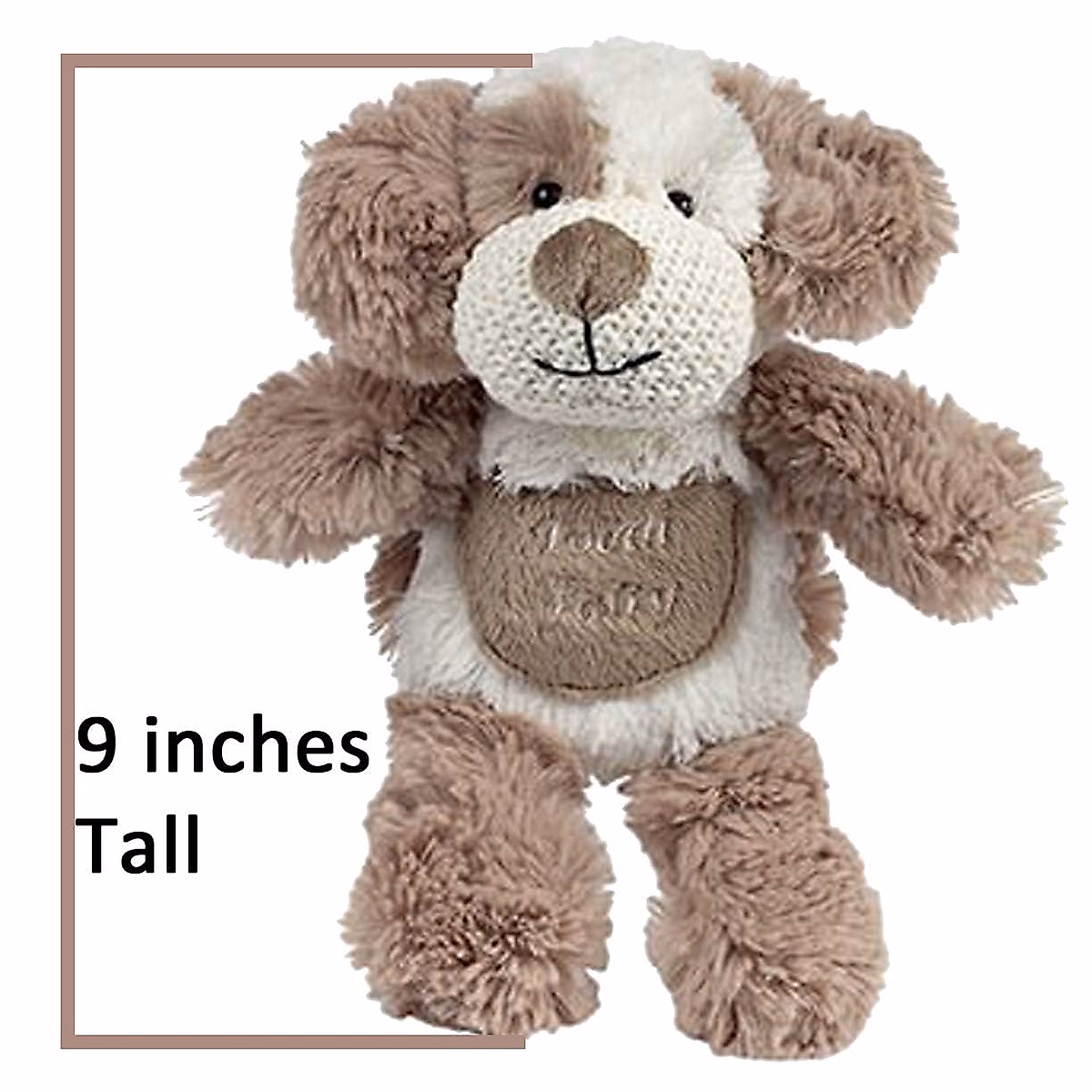 Maison Chic - Tooth Fairy Pillow Max the Puppy Dog Stuffed Animal Plush Doll with Pocket | Perfect Loose Tooth Gift for Son, Grandson, Stepson or Nephew