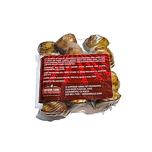 Superior Farms Pet Provisions Hydeout All-Natural Mini Cheek Rolls for Small Dogs, Beef Flavor, 3 Pack, 4.2oz / 120g