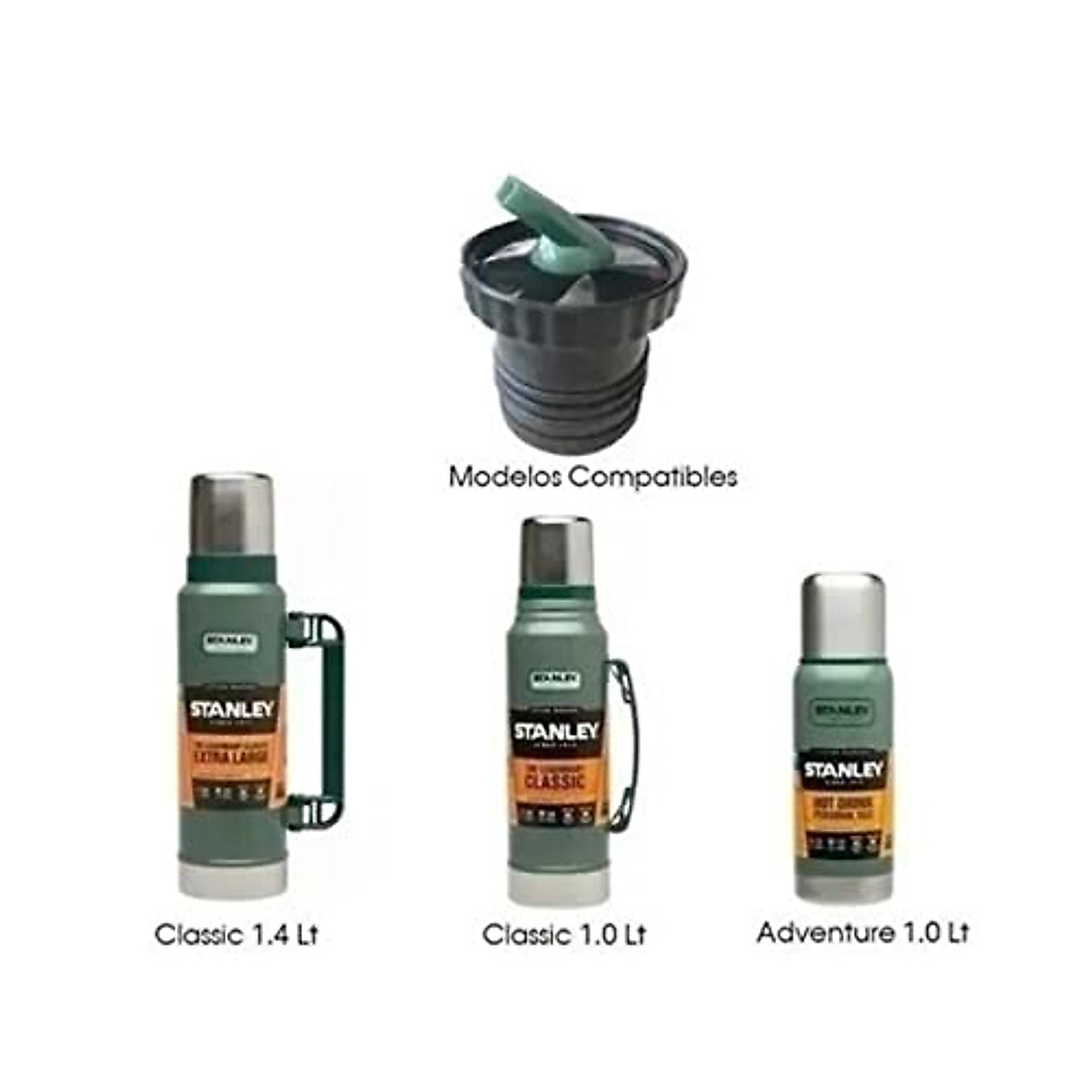 Stanley Thermo Stopper Pico de Mate Replacement Part Classic Vacuum Insulated Wide Mouth Bottle (1.1QT, 2QT)