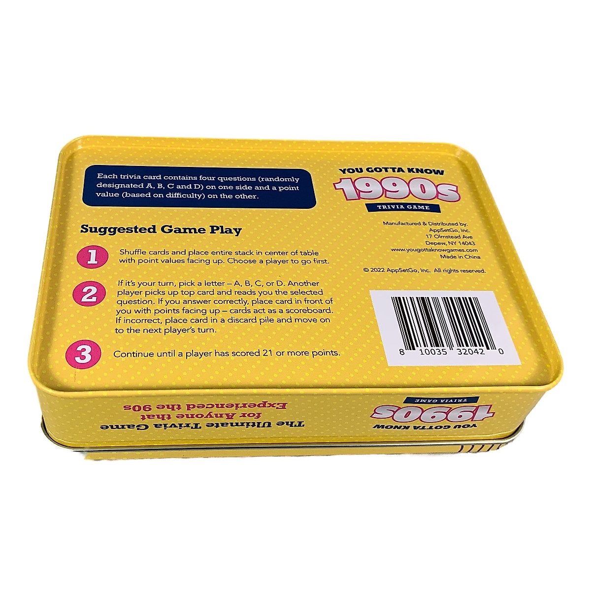 You Gotta Know 1990s - Trivia Game