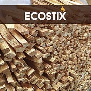 Eco-Stix Fatwood Fire Starter Kindling Firewood Sticks Bulk Packaged Firestarters 100% All Natural Resin Ocote Pine 10 Lbs