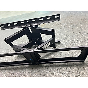 HOMEVISION Full Motion TV Wall Mount for Most 32-75 inch TVs, TV Mount Swivel and Tilt with Dual Articulating Arms,TV Wall Mount Bracket Holds up to132lbs Max VESA 600x400mm Fits 12/16" Wood Stud