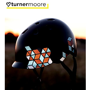 Turner Moore Edition Reflective White Vinyl for Cricut, 12" x 4 FT Roll, Reflective Permanent Vinyl for Crafts, Decals, Bikes, Motorcycles, Helmets, Mailbox, Reflective Tape (4 FEET, Silver White)