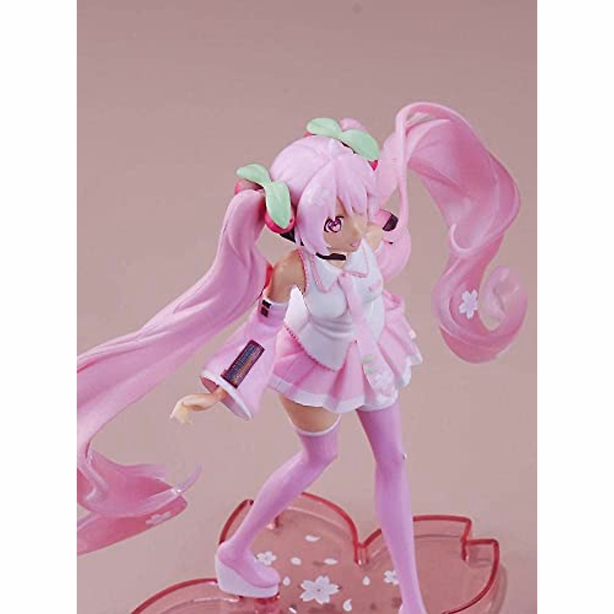 Siesdio Miku Sakura Figure Pink Version Anime Figure Birthday Gift New Figure Sakura Skirt Pink Doll7.87inch