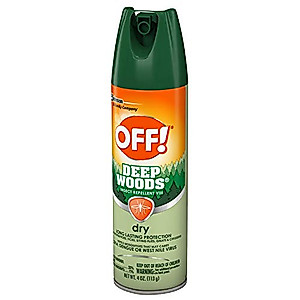Off! Deep Woods Dry Insect Repellent VIII 4 oz (3 Pack)