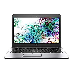 HP EliteBook 840 G3 14-inch Laptop, Intel i5 6300U 2.4GHz, 8GB DDR4 RAM, 128GB M.2 SSD Hard Drive, USB Type C, Webcam, Windows 10 (Renewed)