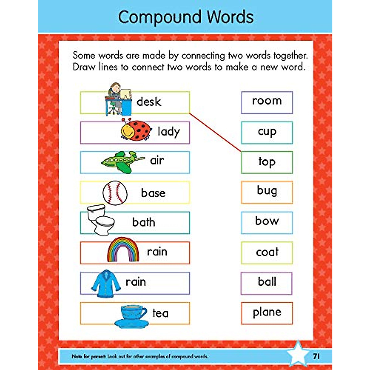 First Grade Big Workbook Ages 6 - 7: 220+ Activities, Phonics, Spelling, Reading, Language Arts, Math, Space, Measurement and Time (Gold Stars Series)