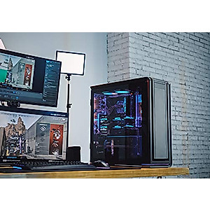 Phanteks Enthoo 719 (PH-ES719LTG_DAG01) High Performance Full Tower Case – Tempered Glass, Aluminum Panels, dual System/PSU Support, MASSIVE Storage, Fan Hub, Digital-RGB Lighting, Anthracite Grey