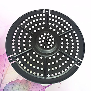 Hemoton 1pc Parchment Paper for Air Fryer Non- Stick Air Fryer Mats Round Steamer Liner Non- Stick Steamer Mat Reusable Air Fryer Blasket Reusable Air Fryer Mats Oil Cover Non Stick