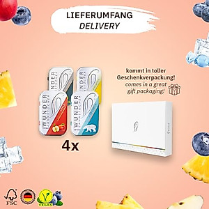 Wonder Toothpick - Flavored Toothpicks - Starterpack - 400 Infused Toothpicks with Natural Flavors - Fresh Breath On-The-Go