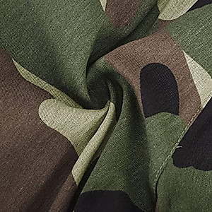 Women's Cargo Camouflage Pants Camo Straight Leg Pants with Pockets Combat Military Trousers for 2023 Fall