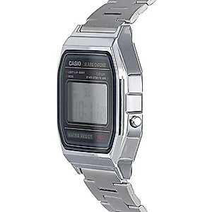 Casio Men's A158WA-1DF Stainless Steel Digital Watch