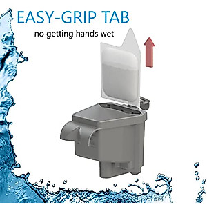 Koller Products AquaView 2-Gallon Plastic 360 Aquarium with Power Filter & LED Lighting for Tropical Fish - Betta Fish