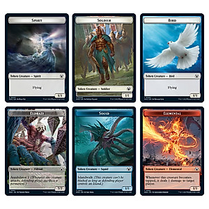 Magic: The Gathering March of the Machine Commander Deck - Divine Convocation (100-Card Deck, 10 Planechase cards, Collector Booster Sample Pack + Accessories)