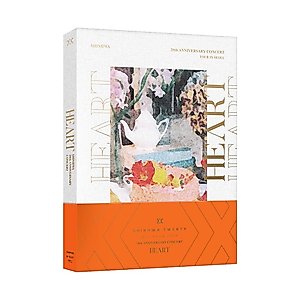 SHINHWA - 2018 SHINHWA 20th ANNIVERSARY CONCERT HEART DVD 2DVD+96p Photobook+20th Anniversary Metal Bookmark