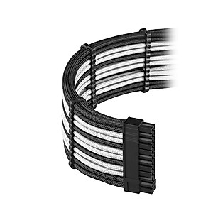 CableMod RT-Series Pro ModFlex Sleeved Cable Kit for ASUS/Seasonic/Phanteks Revolt (Black + White)