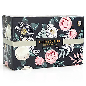 12 Pack Candle Gift Set Aromatherapy Soy Candle 2.5 oz Long Lasting Stress Relief Scented Candle for Admin Mother's Day Birthday Women Gifts