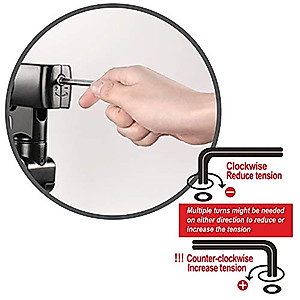 SIIG Aluminum Mechanical Dual Monitor Arm Mount - Height Adjustable Desk Mount for 17in to 32in Screens - 17.6lbs Each Arm - VESA 75x75mm 100x100mm, Black