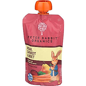 Peter Rabbit Organics Puree Beet Carrot Pear, 4.40 oz