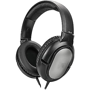 SOULWIT Earpads Cushions Replacement for Sennheiser HD201 HD201S HD180 HD418 HD419 HD421 HD428 HD429 HD438 HD439 HD448 HD449 Headphones, Ear Pads with Softer Protein Leather, Noise Isolation Foam