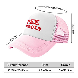 Unisex I Pee in Pools Hat Baseball Cap Snapback Hats Adjustable Cap