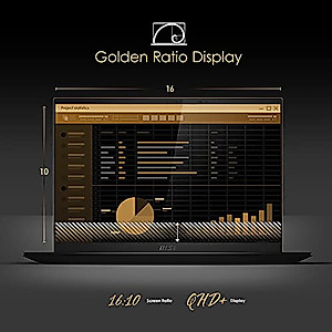 MSI Summit E16 FLIP 16" QHD+ Touch Ultra Thin 2-in-1 Professional Laptop Intel Core i7-1195G7 RTX3050 16GB LPDDR4X 1TB NVMe SSD Win10Pro (A11UCT-019)