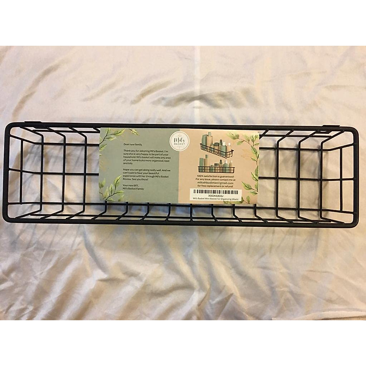 Hanging Wire Basket - Hanging Wall Basket, Hanging Baskets for Kitchen, Wall Basket Decor, Wall Shelves, Wall Rack, Spice Rack, Spice Storage Shelf, Wire Baskets for Organizing, Wire Shelving Unit