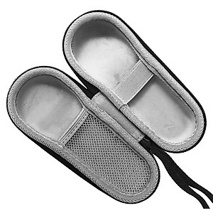 DailyU Hard Carrying Case for Amplim Medical Grade No Touch Forehead Thermometer Black