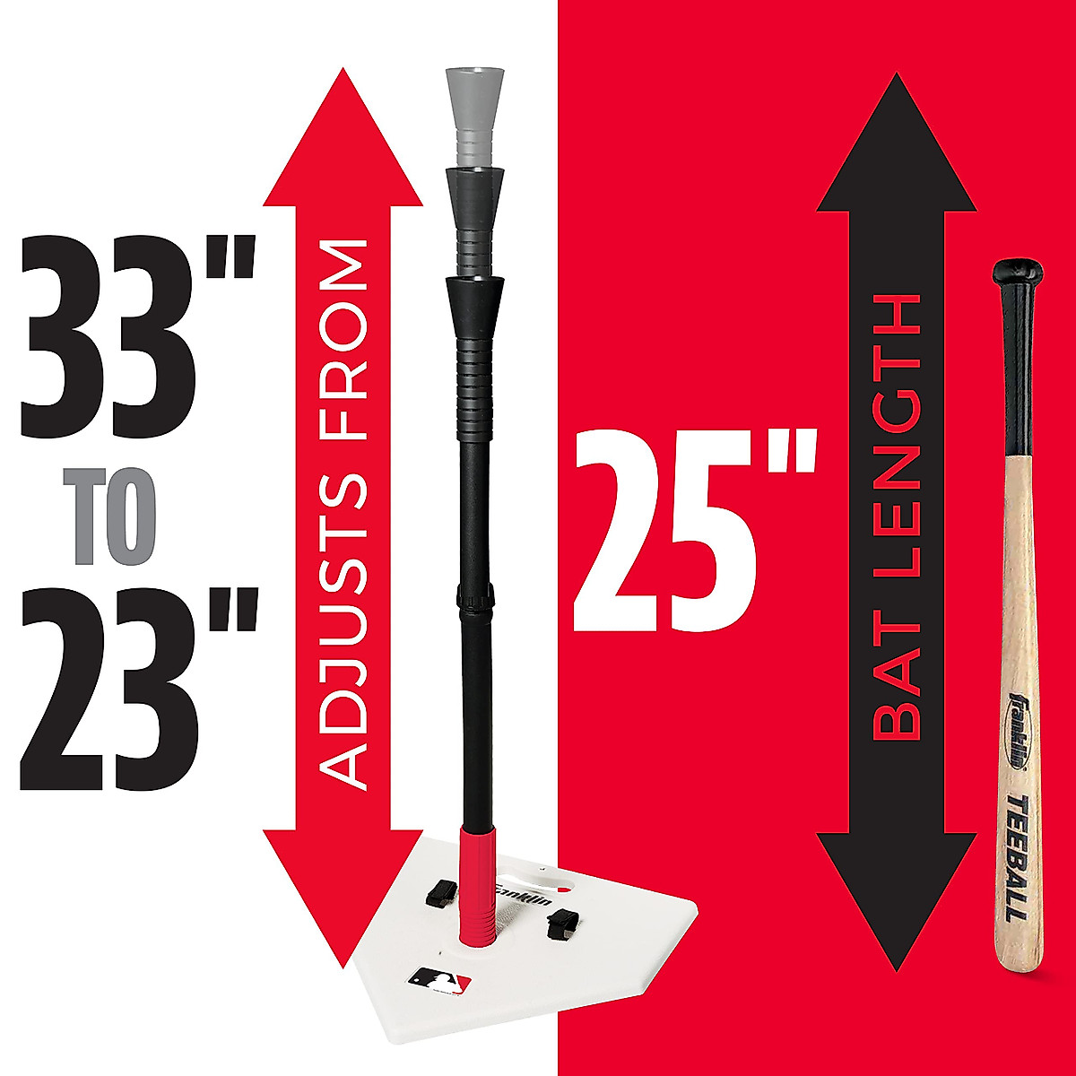 Franklin Sports Teeball Set - Kids Starter Teeball Set with Bat, Ball + Batting Tee - Youth Training Equipment for Kids + Toddlers - Ages 3+