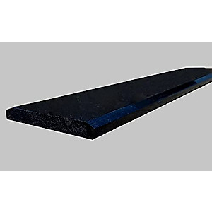 Absolute Black Granite Threshold | Two Side Beveled | 36" x 4"