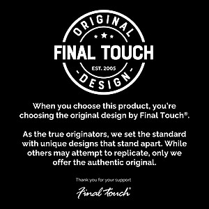 Final Touch Decanter Drying Stand - Stainless Steel with Drip Catching Base (DS201)