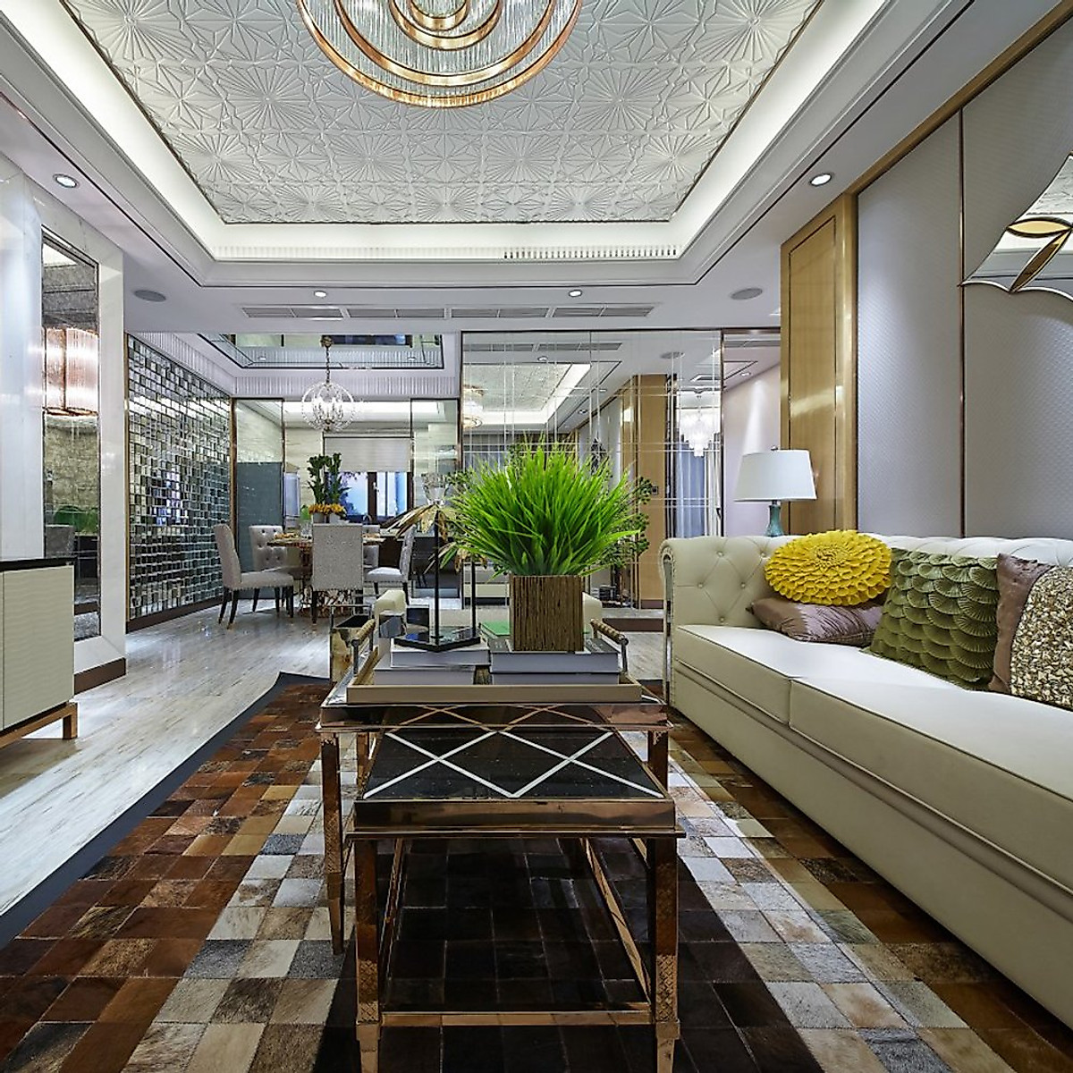 Beebel 6Pcs 15" Artificial Plastic Wheat Grass Faux Shrubs Simulation Greenery Plants Indoor Outside Home Garden Office Verandah Wedding Décor