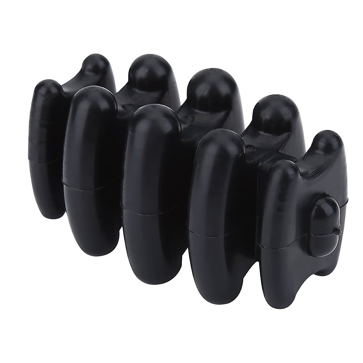 Dilwe Archery Bow Limbs Stabilizer, 2Pcs Rubber Archery Shock Absorber Compound Bow Split Limb for Most Compound Bows