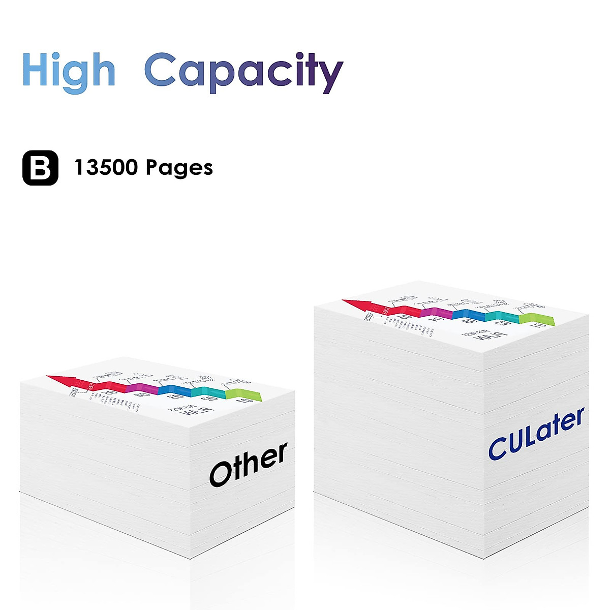 CULater 651A Remanufactured Toner Cartridge Replacement for CE340A Black Toner Cartridges for HP M775 M775dn M775f M775z M775z Printers (1 Black)