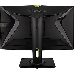 ViewSonic XG2760 27 Inch 1440p 165Hz 1ms Gsync Gaming Monitor with Eye Care Advanced Ergonomics HDMI and DP for Esports, Black