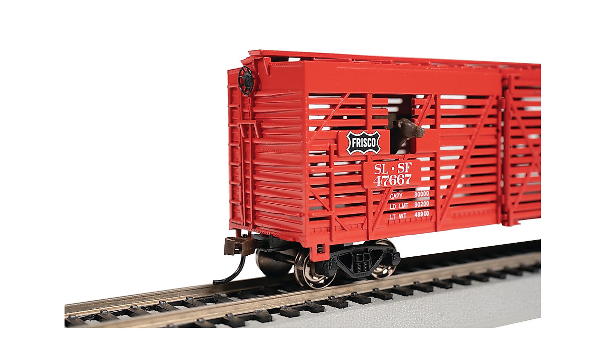 Bachmann Trains 40' Animated Stock Car HO Scale - Realistic Livestock ...