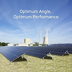 HQST Adjustable Solar Panel Tilt Mount Brackets, 30 inch Support Solar Panels with 150W or More for Boats, RV, Roof Off Grid System