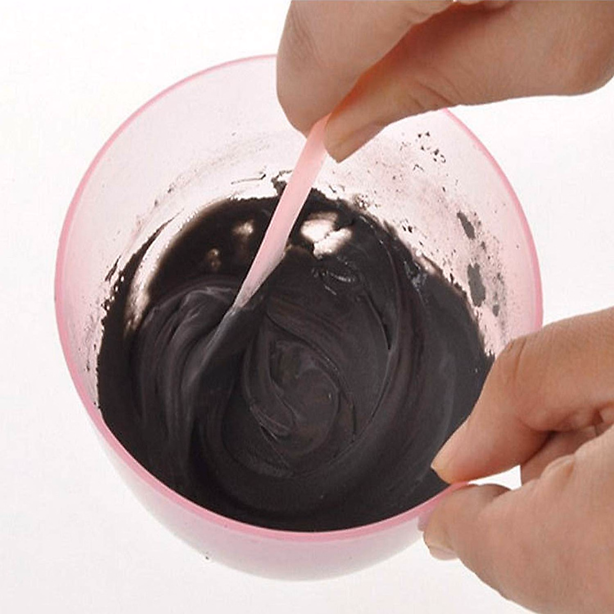 HNXAZG 60 Pcs Cosmetic Spatula Makeup Face Plastic Spoon for Facial Skin Care Spoon Spatulas, 5 Inch Multicolor