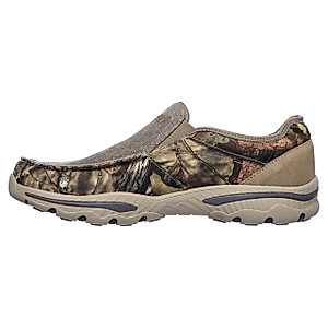 Skechers Men's Creston-Moseco 65355 Moc Toe Slip On, Camo, 9.5 Medium US