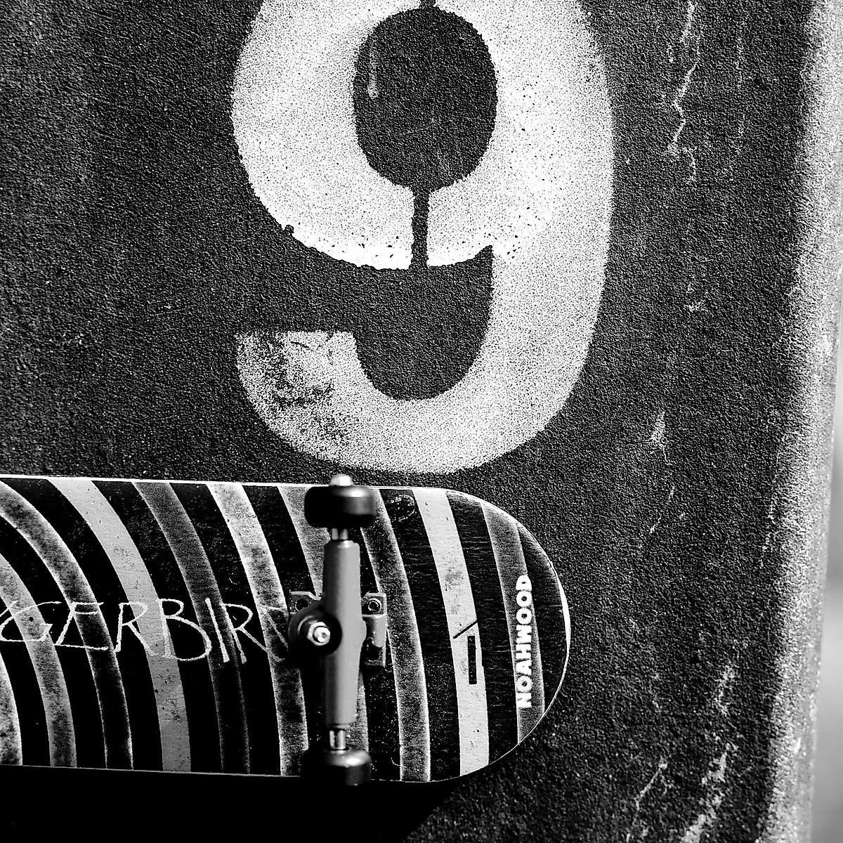 NOAHWOOD Wooden Fingerboard Complete Present Gift(Deck,Truck,Wheel) (Happy Birthday)