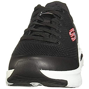 Skechers Men's Arch Fit Blk-red 11 WW US