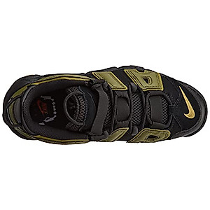 Nike mens Air More Uptempo 96 Basketball Trainers Cj6129 Shoes, Black/Rough Green-pilgrim-blac, 11