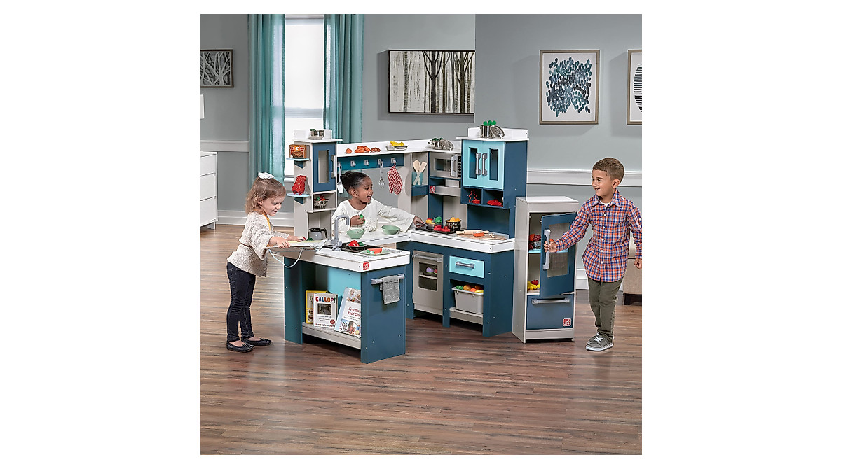 Step2 Grand Walk-In Kitchen Set - Fun & Learning for Kids