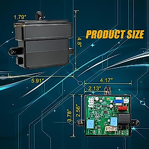 Upgraded 3316348.900 Rv Refrigerator/Fridge Power Module Board Circuit/Control Board Compatible With Dometic DM2652 DM2662 RM2652 DM2663 DM2852 DM2862 RM2454 RM2551 etc Replaces 3316348.000