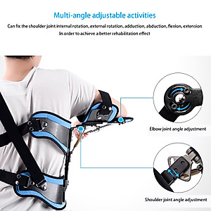 Shoulder Arm Immobilizer for Surgery Dislocated Injury Support Broken Arm Broken Fractured Bones Sublexion for Shoulder Injury Post-op Shoulder Arm Brace Men and Women Universal